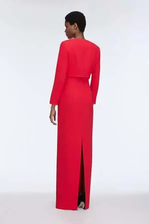 EMILIA WICKSTEAD Lizette Jacket In Single Wool Crepe