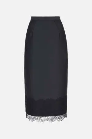 EMILIA WICKSTEAD Winny Skirt In Cloque - Black