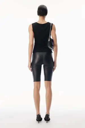 Alexander Wang Zipper Detail Cowl Neck Tank