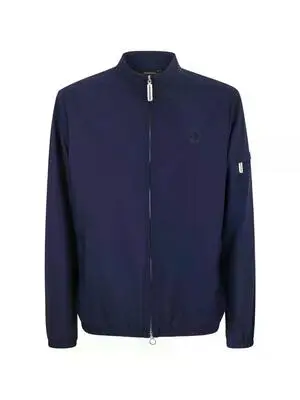 Stefano Ricci Logo Patch Jacket - Blue