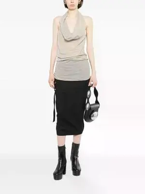 Rick Owens Sunburn Halter Tank Top