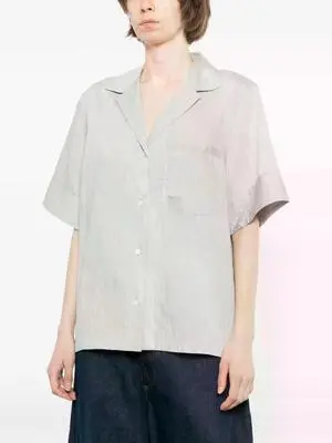 Maison Kitsuné Striped Resort Shirt