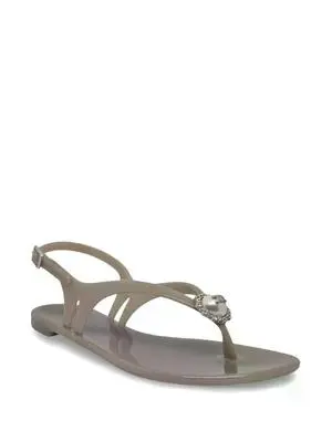 Casadei Embellished Thong Sandals