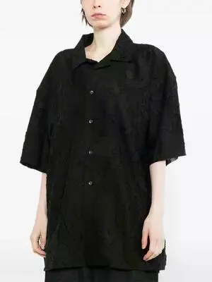 CHIAHUNG SU Hand-woven Floral Shirt