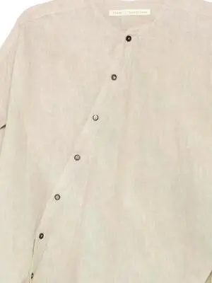 FORME D'EXPRESSION Asymmetric Hem Shirt