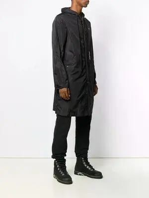 Off-White Lightweight Hooded Rain Coat