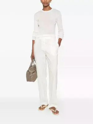 THE ROW Fael Straight-leg Trousers