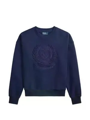 Polo Ralph Lauren Wimbledon Tennis Crest Cotton Sweatshirt - Blue