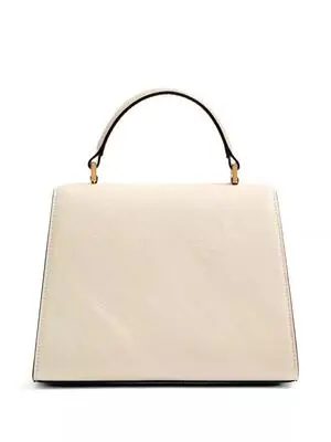 Valentino Garavani Vsling Small Handbag In Grainy Calfskin With Jewel Logo - Neutrals