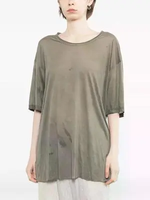 CHIAHUNG SU Hand-dyed Relaxed-fit T-shirt