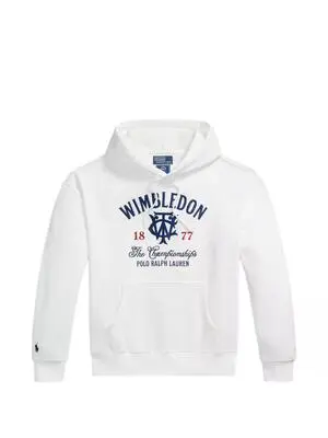 Polo Ralph Lauren Wimbledon Embroidered Hoodie - White