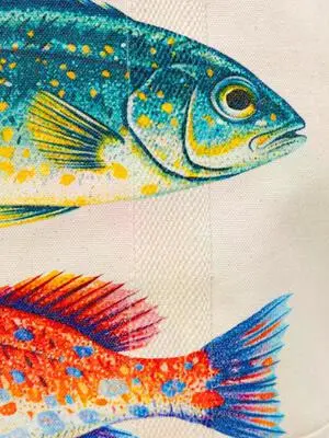MELT Fish Print Tote Bag