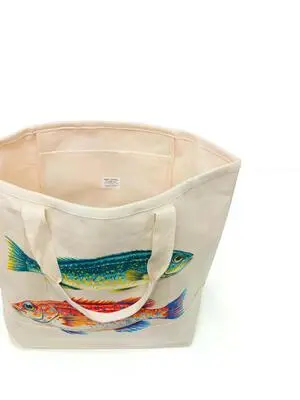 MELT Fish Print Tote Bag