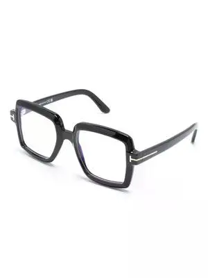 TOM FORD Logo-engraved Square-frame Glasses