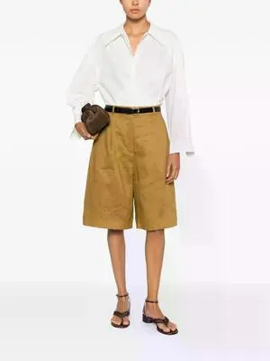 Max Mara Pleated Shorts