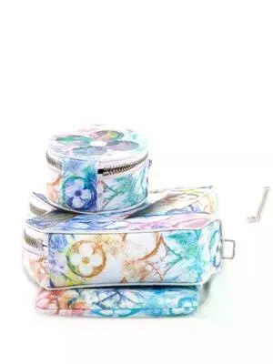 LOUIS VUITTON Block Limited Edition Monogram Pastel Multicolor Crossbody Bag