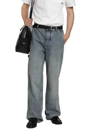 Loewe Washed Denim Jeans - Blue