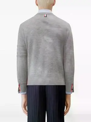 Thom Browne 4-bar Ottoman Milano-stitch Jumper
