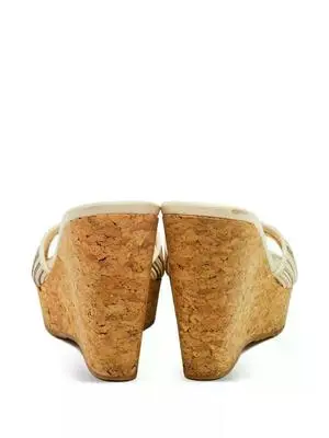JIMMY CHOO Pandora Wedge Sandals