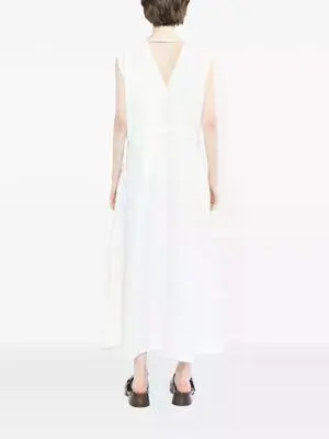 LITKOVSKA Layered Embroidered V-neck Dress