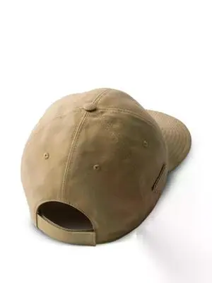 Prada Technical Fabric Baseball Cap - Neutrals