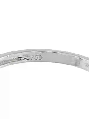 LB EXCLUSIVE 18k White Gold Diamond Trilogy Ring