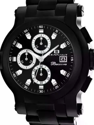 OCEANAUT Baccara Xl 50mm Chronograph Watch - Black