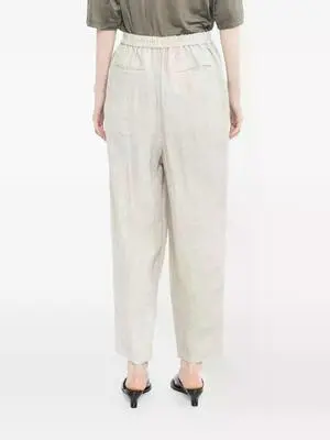 CHIAHUNG SU Hand-woven Yarn-dyed Trousers
