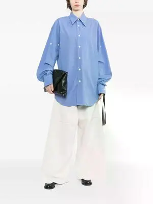 MARINA YEE Cornflower Classic Collar Shirt