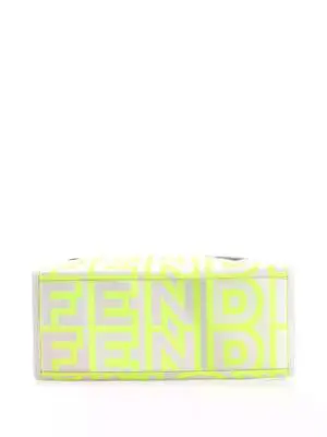 Fendi X Marc Jacobs Sunshine Shopper Printed Leather Medium Tote Bag