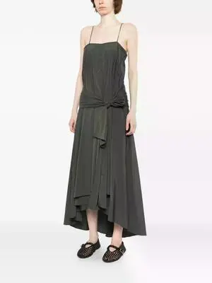SYSTEM Asymmetric Spaghetti-strap Dress