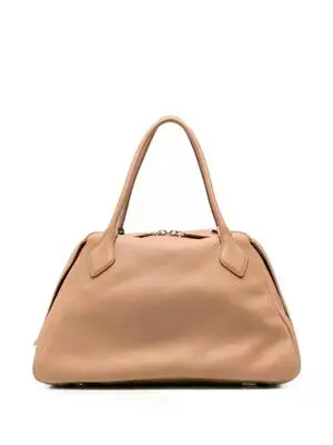 MINOBOSSI Abigail Large Pebbled Leather Tote Bag