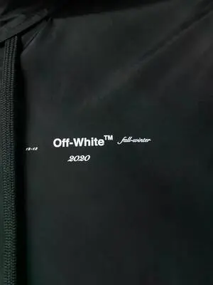 Off-White Hooded Rain Coat