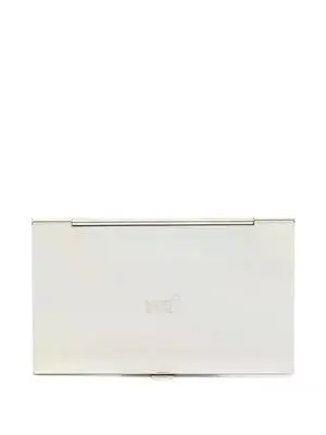 Montblanc Polished-finish Card Holder - Silver