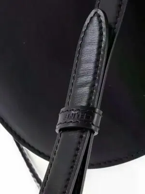 Celine Triomphe Besace Cléa Leather Shoulder Bag - Black