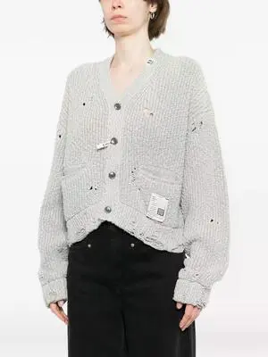 Mihara Yasuhiro Distressed Cardigan