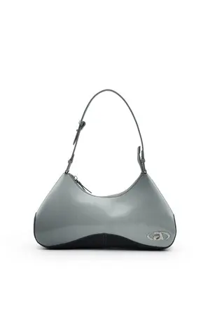 A BY ANYAH Ada Platinum Shoulder Bag - Silver