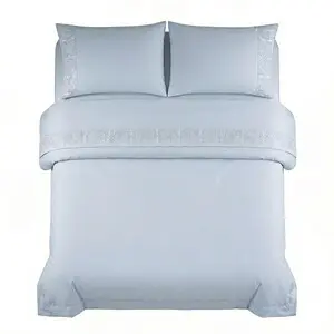 PURE PARIMA Ariane Duvet Cover Set Icy - Blue
