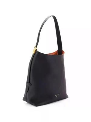 LOUIS VUITTON Calfskin Mm Hobo Bag - Black