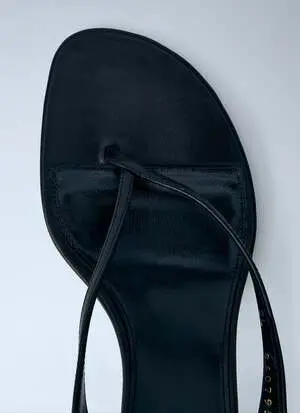Saint Laurent Sue Thong High Heel Sandals