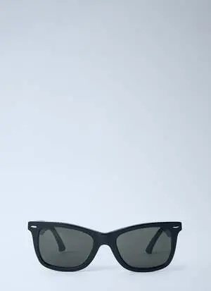Acne Studios Square Frame Sunglasses - Black