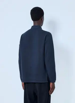 Stone Island Long Sleeve Polo Shirt - Blue