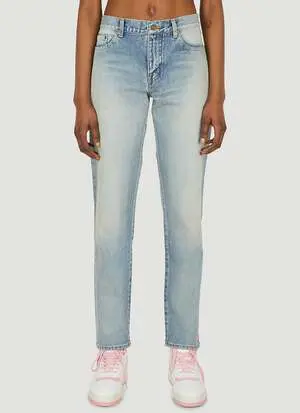Saint Laurent Boyfriend Jeans - Blue