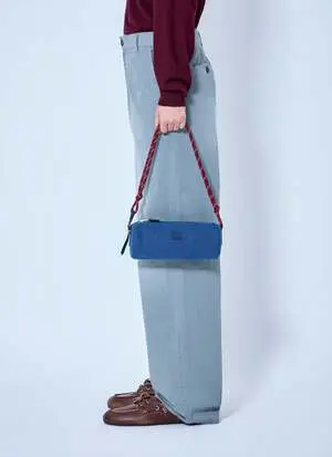 Miu Miu Gabardine Cylinder Shoulder Bag