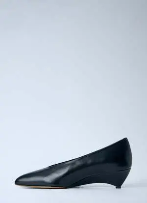 JIL SANDER Arc Pumps - Black