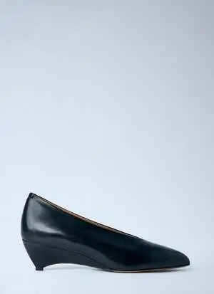 JIL SANDER Arc Pumps - Black