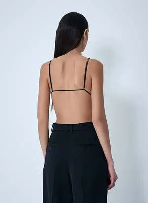 Saint Laurent Sheer Bra