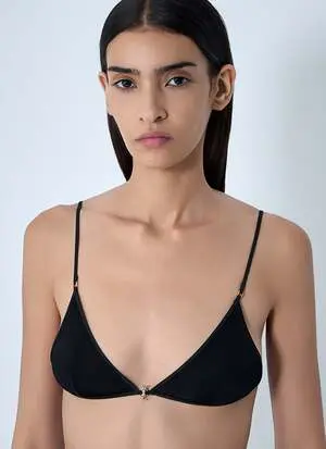 Saint Laurent Sheer Bra
