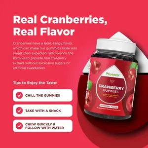 PHYTORAL Cranberry Extract Gummy Vitamins