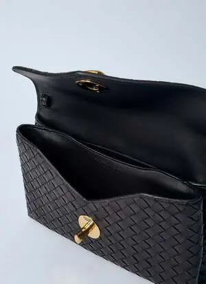 Bottega Veneta Knot Lock Crossbody Bag - Brown
